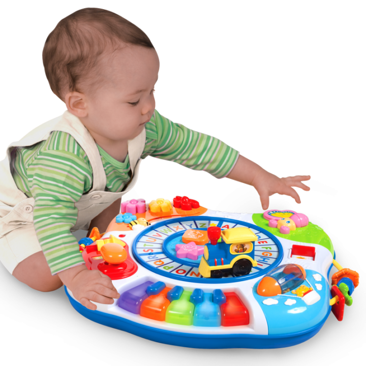 Buy WinFun Letter Train & Piano Activity Table in Pakistan - BabyCity.pk